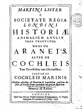 Martin Lister Facts for Kids