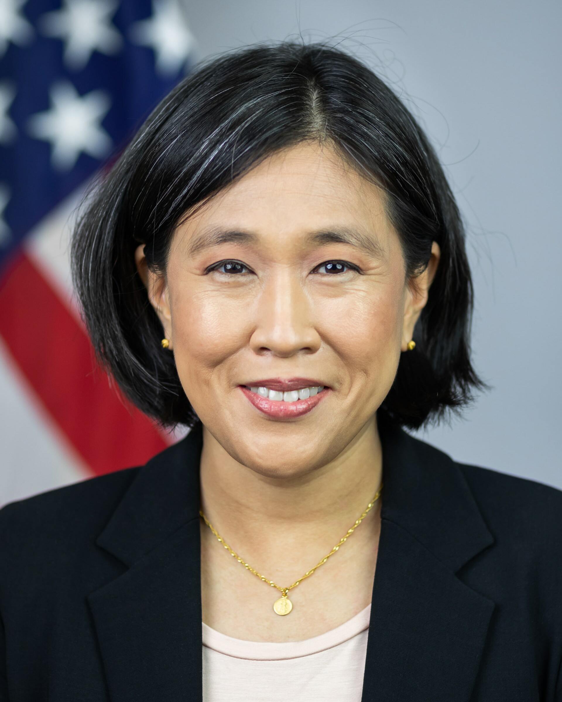 Image: Katherine Tai, official portrait (cropped)