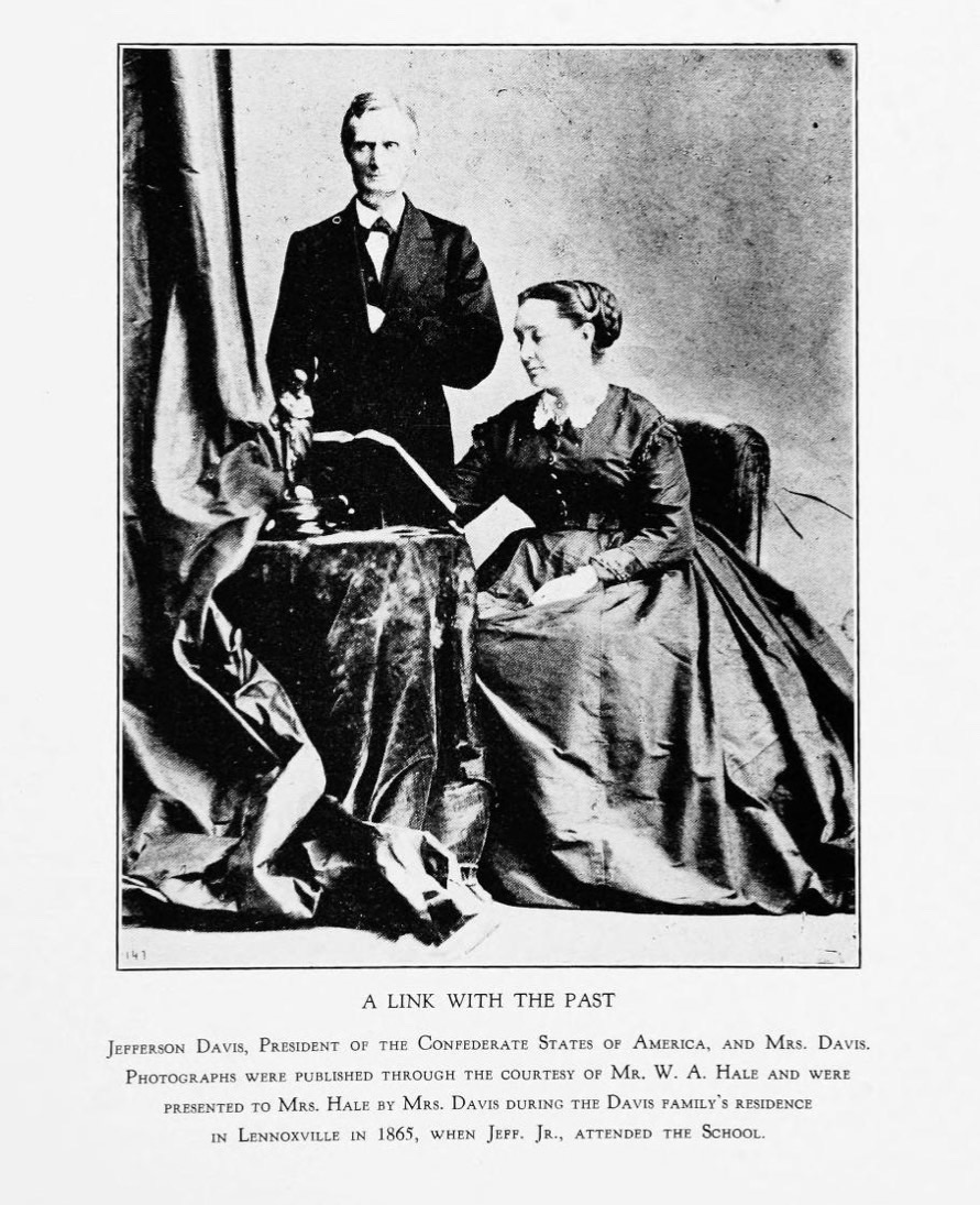 Image: Jefferson Davis in Lennoxville, Quebec