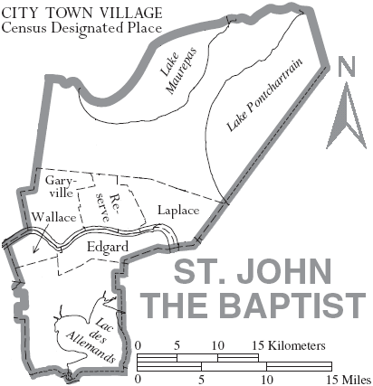 St. John the Baptist Parish, Louisiana Facts for Kids