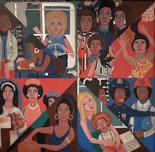 Image: For the Women's House, 1971, Faith Ringgold at Brooklyn Museum ...