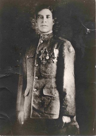 Image: Marcelino Serna, most decorated veteran of World War I