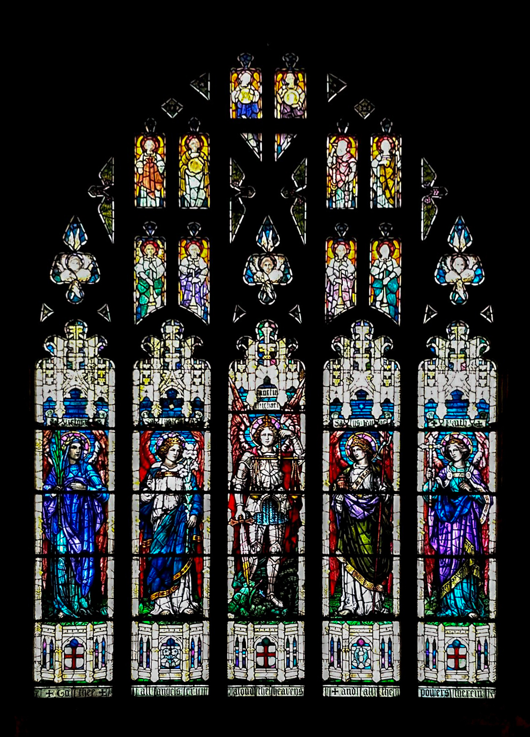 Image: West Window, Church of the Good Shepherd (Rosemont, Pennsylvania)