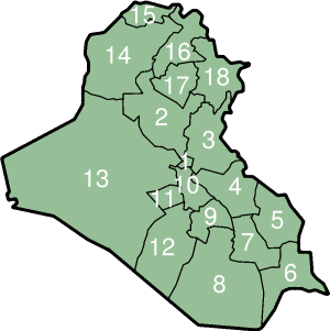 Provinces of Iraq Facts for Kids