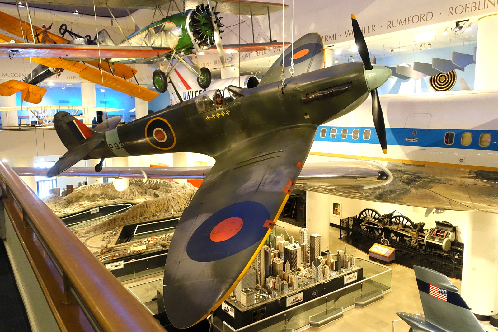 Image: Spitfire Mark 1-A fighter, flown in Battle of Britain - Museum ...