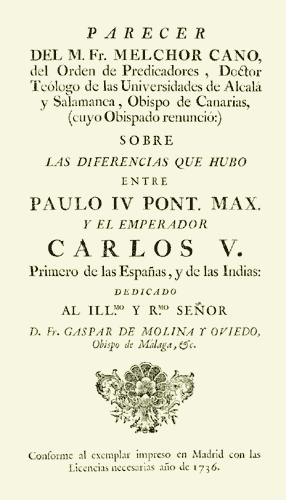 Melchor Cano Facts for Kids