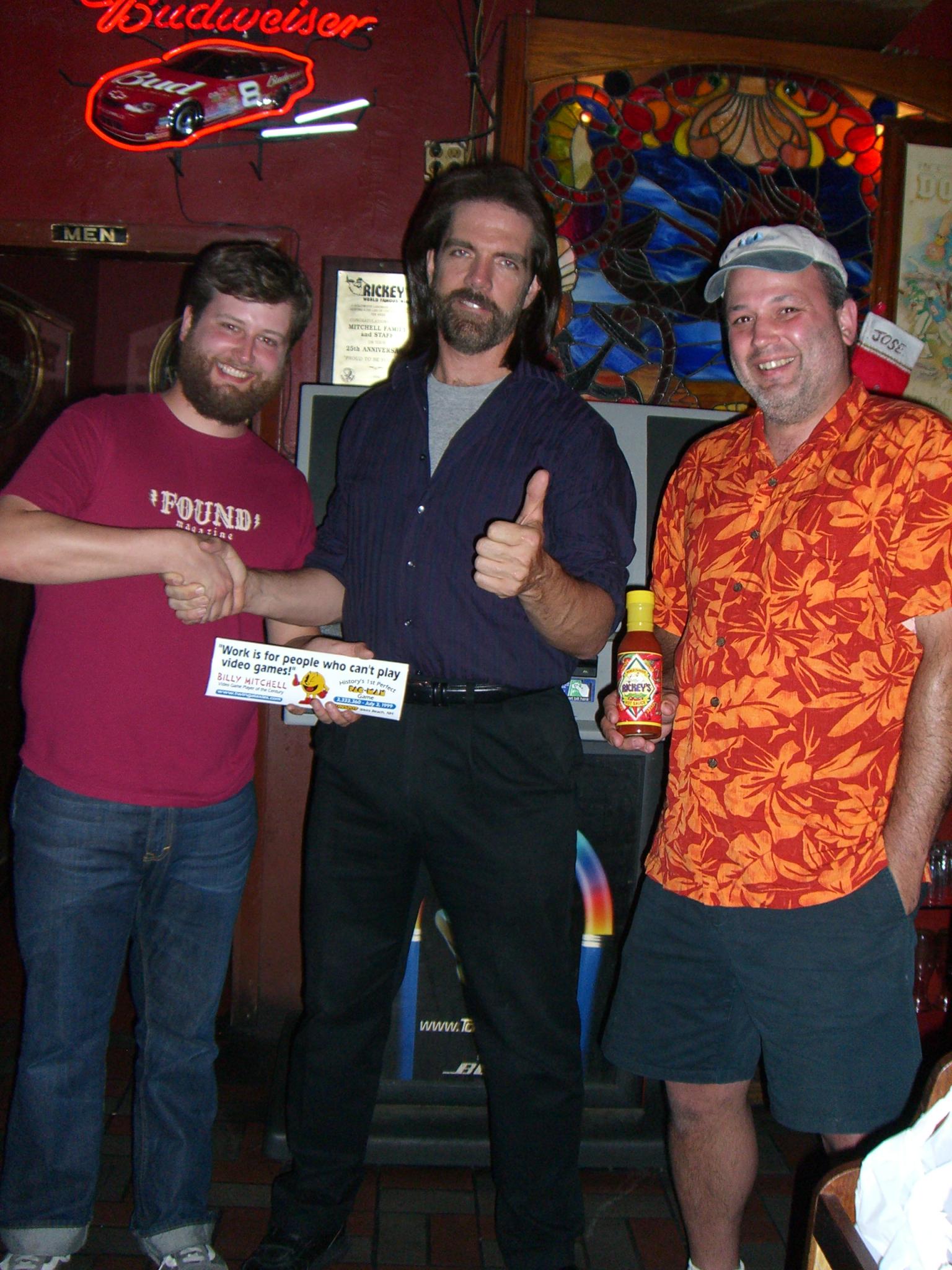 Image: Billy Mitchell on December 19, 2007