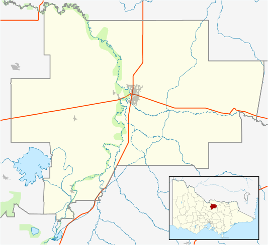 Image: Australia Victoria Greater Shepparton City location map