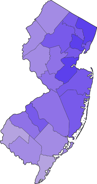 List of counties in New Jersey Facts for Kids