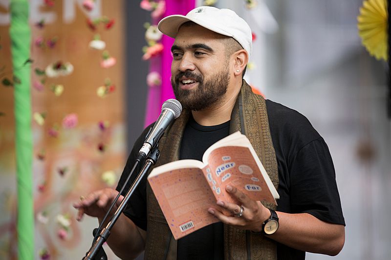 Image: Omar Musa at Jaipur Literature Festival, Federation Square ...