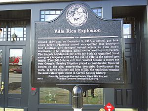 Villa Rica historical markers Facts for Kids
