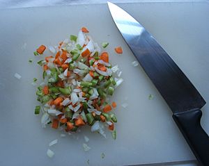 Mirepoix (cuisine) Facts for Kids