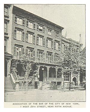 History of the New York City Bar Association Facts for Kids