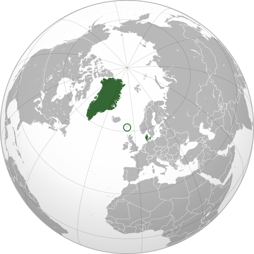 Image: Kingdom of Denmark (orthographic projection)