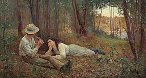 Frederick McCubbin Facts for Kids