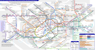 Image: London Underground Overground DLR Crossrail map