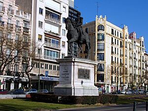 Monument to General Espartero (Madrid) Facts for Kids