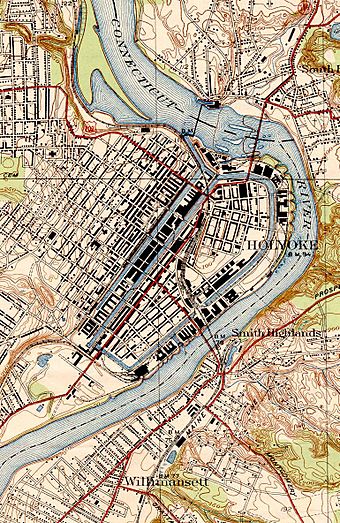 Holyoke Canal System Facts for Kids