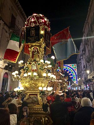 Festival of Saint Agatha (Catania) Facts for Kids