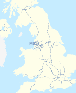M61 motorway Facts for Kids