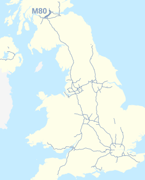 M80 motorway Facts for Kids