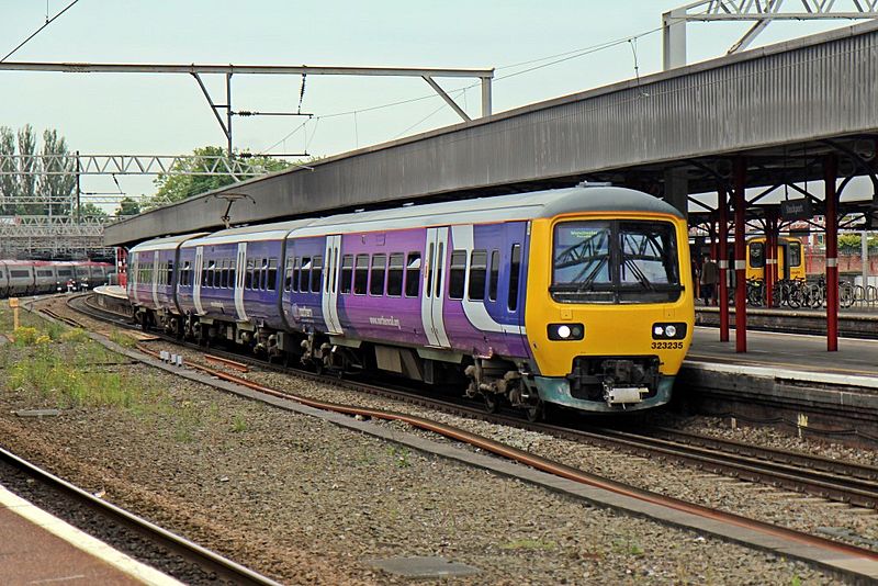 Image: Northern Rail Class 323, 323235, Stockport railway station ...