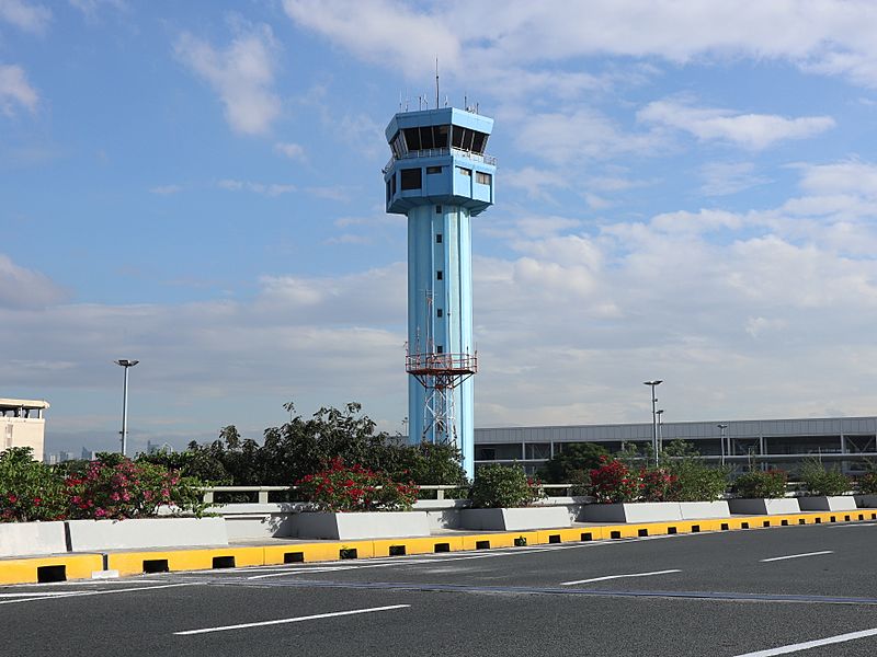 Image: NAIA Terminal 2 control tower (Pasay; 02-06-2021)