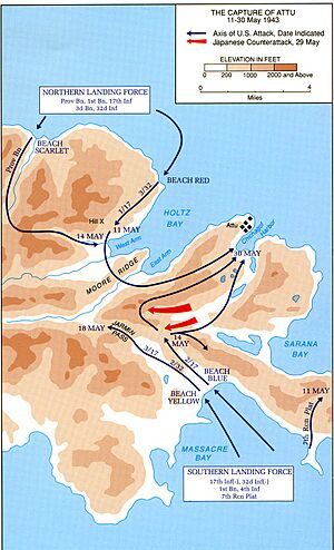 Military history of the Aleutian Islands Facts for Kids