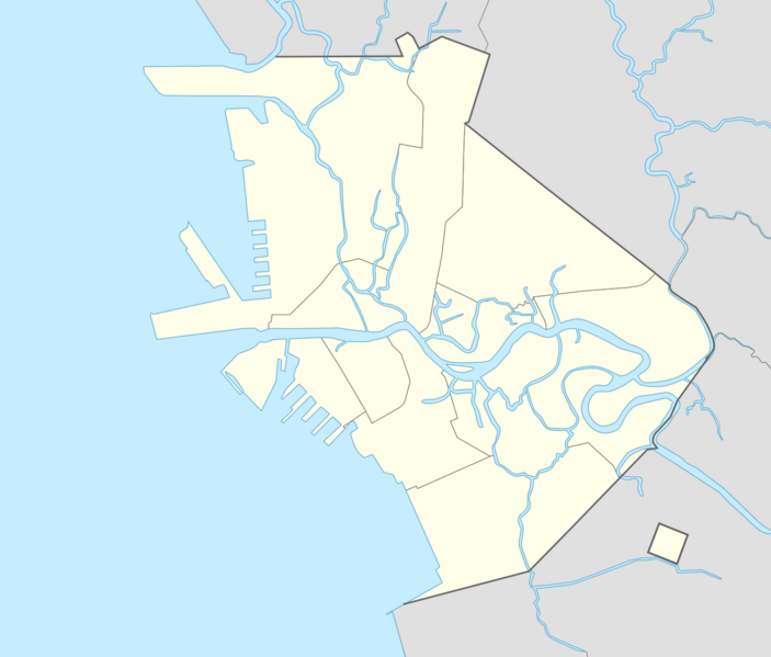 Image: Manila (proper) location map