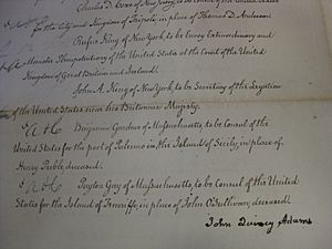 Rufus King Facts for Kids