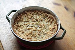Apple crumble Facts for Kids
