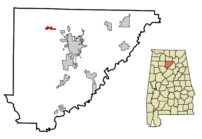 Image: Cullman County Alabama Incorporated and Unincorporated areas ...