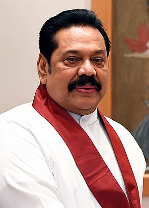 Mahinda Rajapaksa Facts for Kids