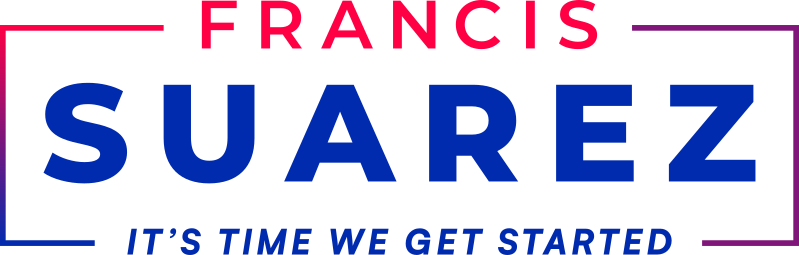 Image: Francis Suarez 2024 logo (transparent background)