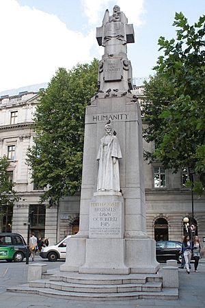 Edith Cavell Memorial Facts for Kids