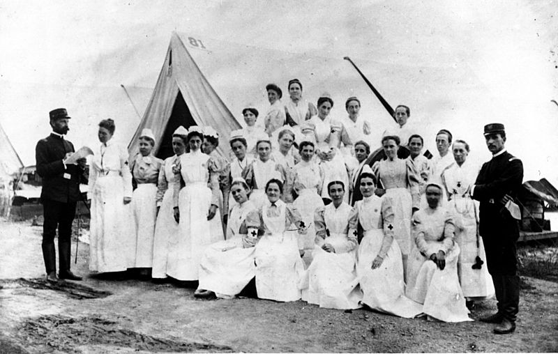 Image: Nurses during the American Civil War, undated