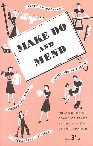 Make Do And Mend Facts For Kids