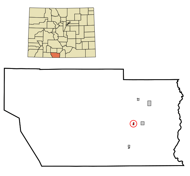 Image: Conejos County Colorado Incorporated and Unincorporated areas ...