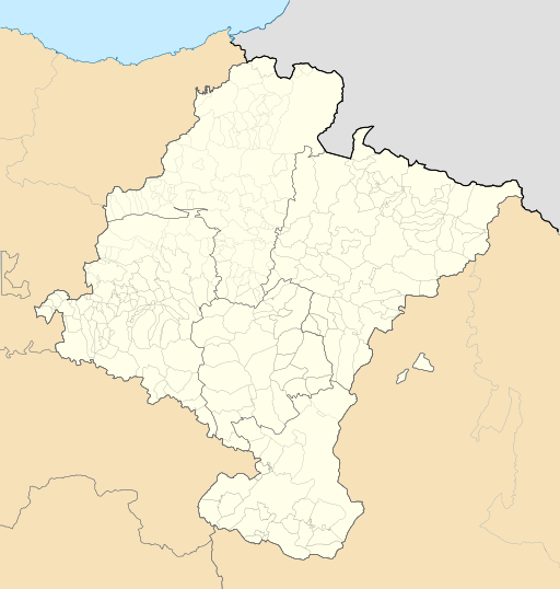 Image: Spain Navarre location map