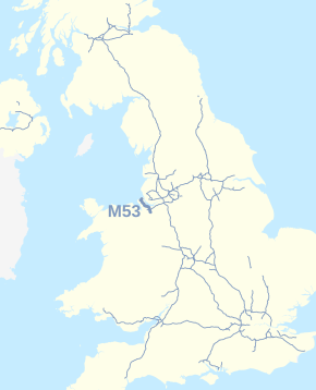M53 motorway Facts for Kids