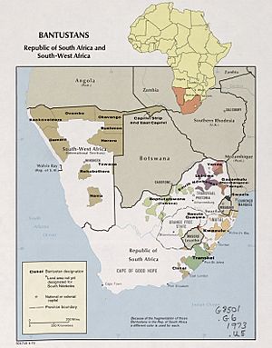 List of leaders of the TBVC states Facts for Kids