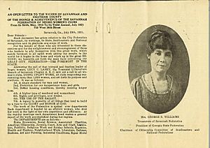 Mamie George S. Williams Facts for Kids