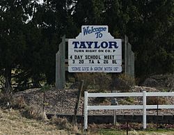 Taylor, Wisconsin Facts for Kids