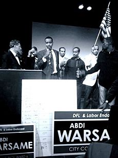 Abdi Warsame Facts for Kids