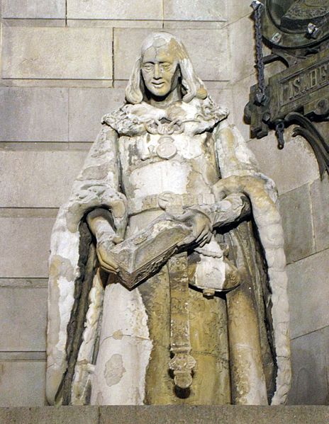 Image: 69 Lluís de Santàngel, de Josep Gamot, Monument a Colom