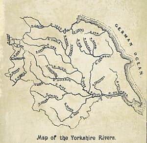 List of rivers of Yorkshire Facts for Kids