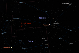 119 Tauri Facts for Kids