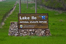 Lake Ilo National Wildlife Refuge Facts for Kids