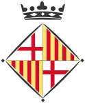 Coat of arms of Barcelona Facts for Kids