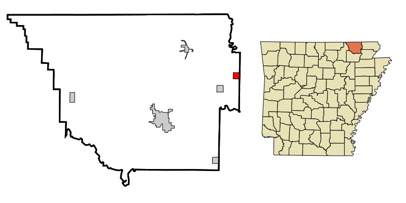 Image: Randolph County Arkansas Incorporated and Unincorporated areas ...
